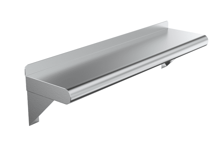 Wall Mount Stainless Steel Shelves