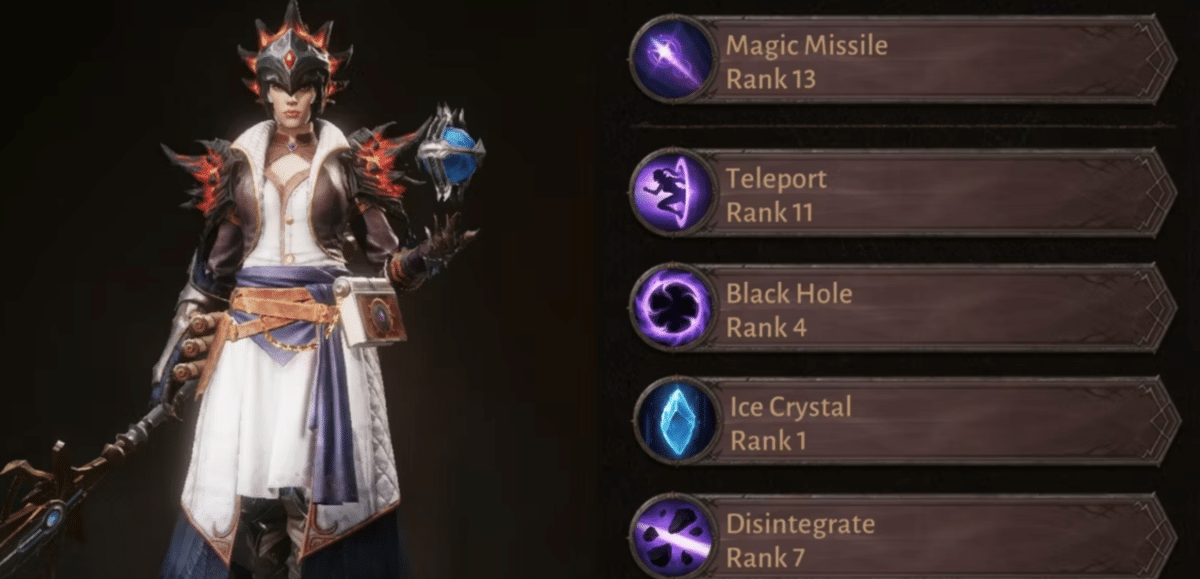 Diablo Immortal Wizard Build: Unleash Elemental Fury