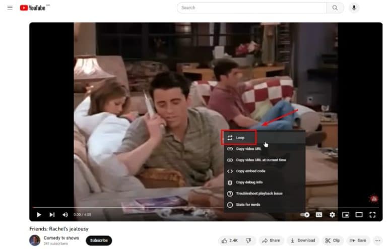 How to Loop a YouTube Video Before Uploading or During Watching