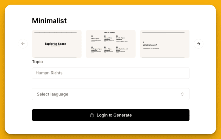 GenPPT: Free AI PowerPoint Generator for Students