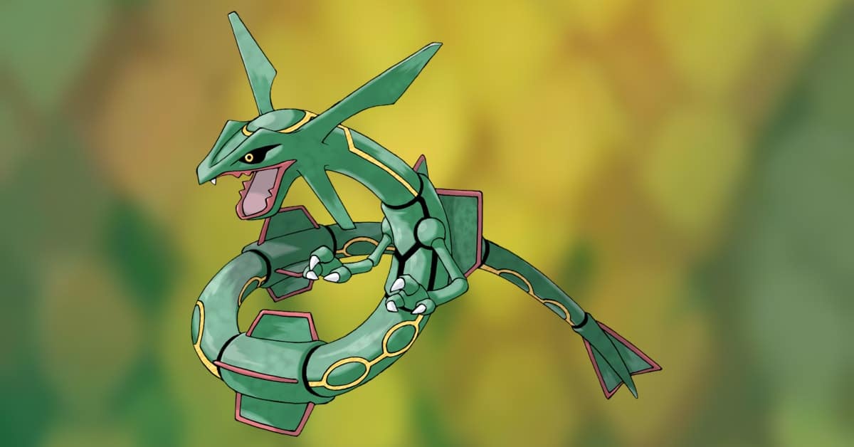 Rayquaza Sticker: Legendary Encounters And Epic Adventures