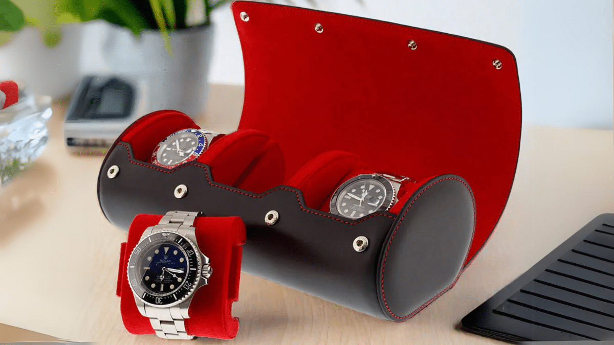 The Perfect Companion for your Watches: Aevitas Leather Watch Roll ...