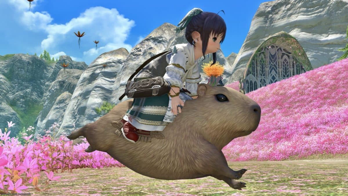 Capybara Mount FFXIV: The Adorable Capybara Mount