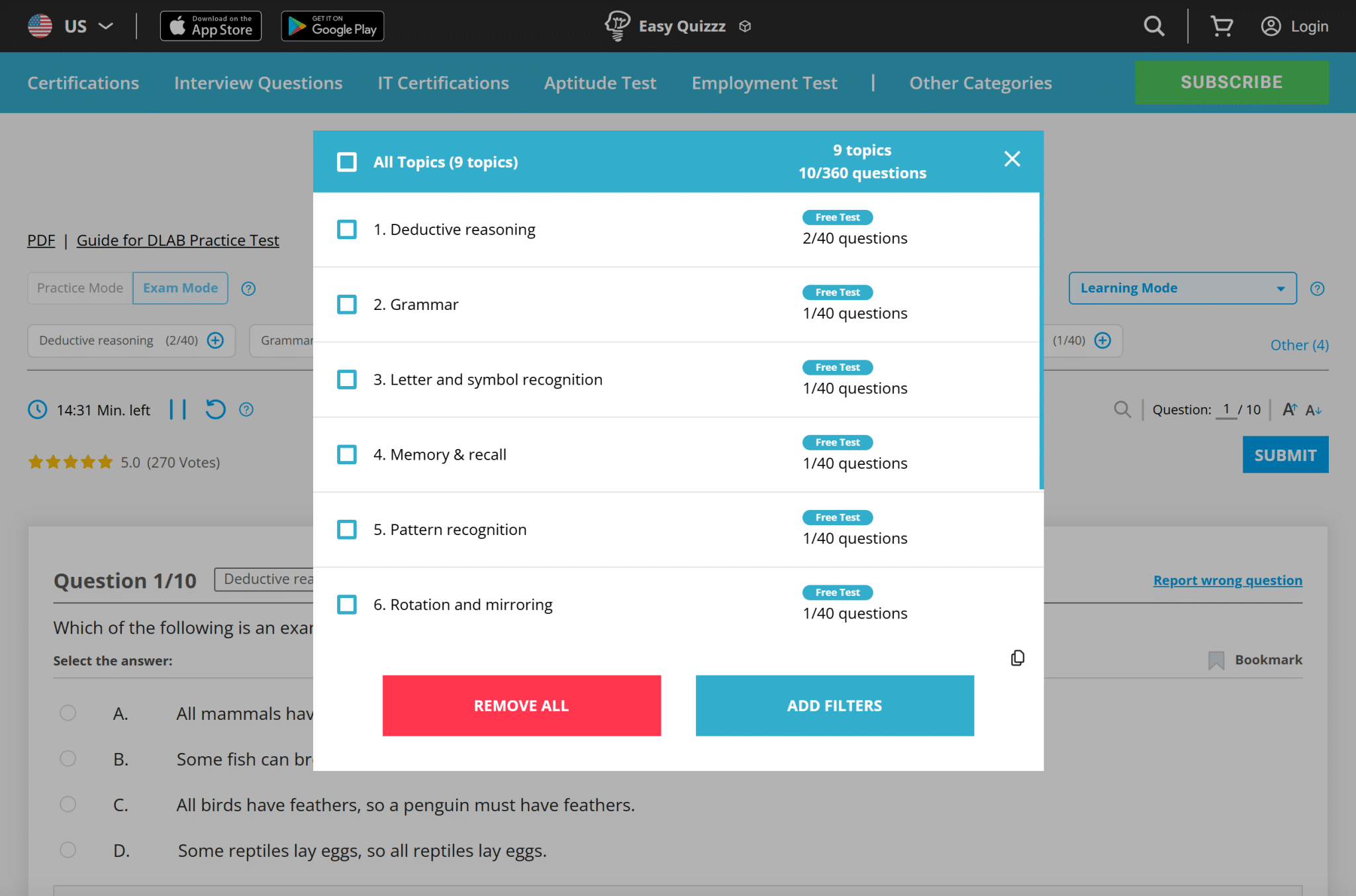 A Complete Guide to the DLAB Practice Test with Easy-Quizzz