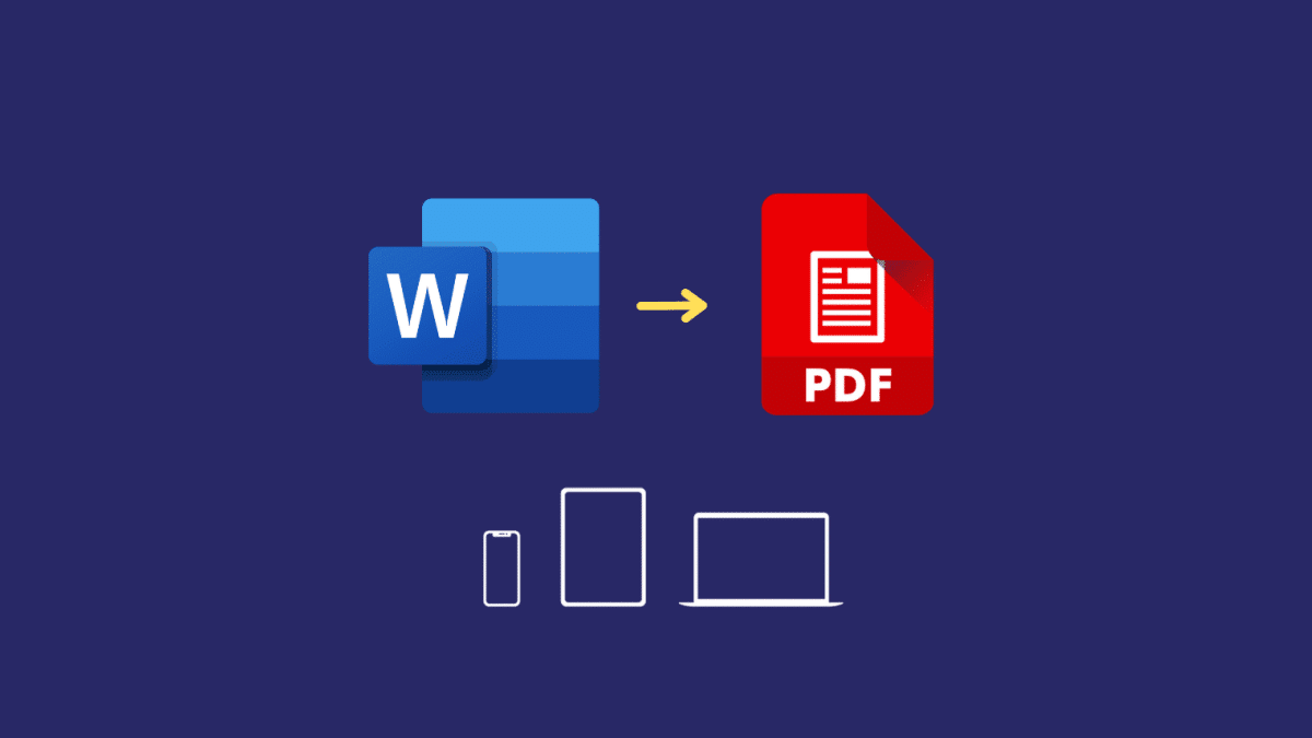 How to Convert MS Word to PDF: A Detailed Guide