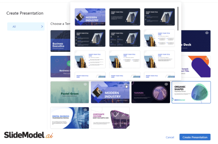 SlideModel AI: Simplify presentation creation