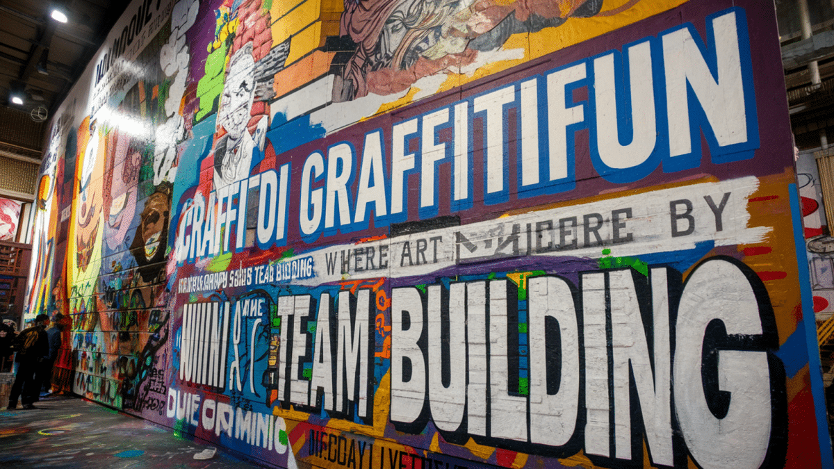 Graffiti Workshops by Graffitifun: Where Art Meets Team Building