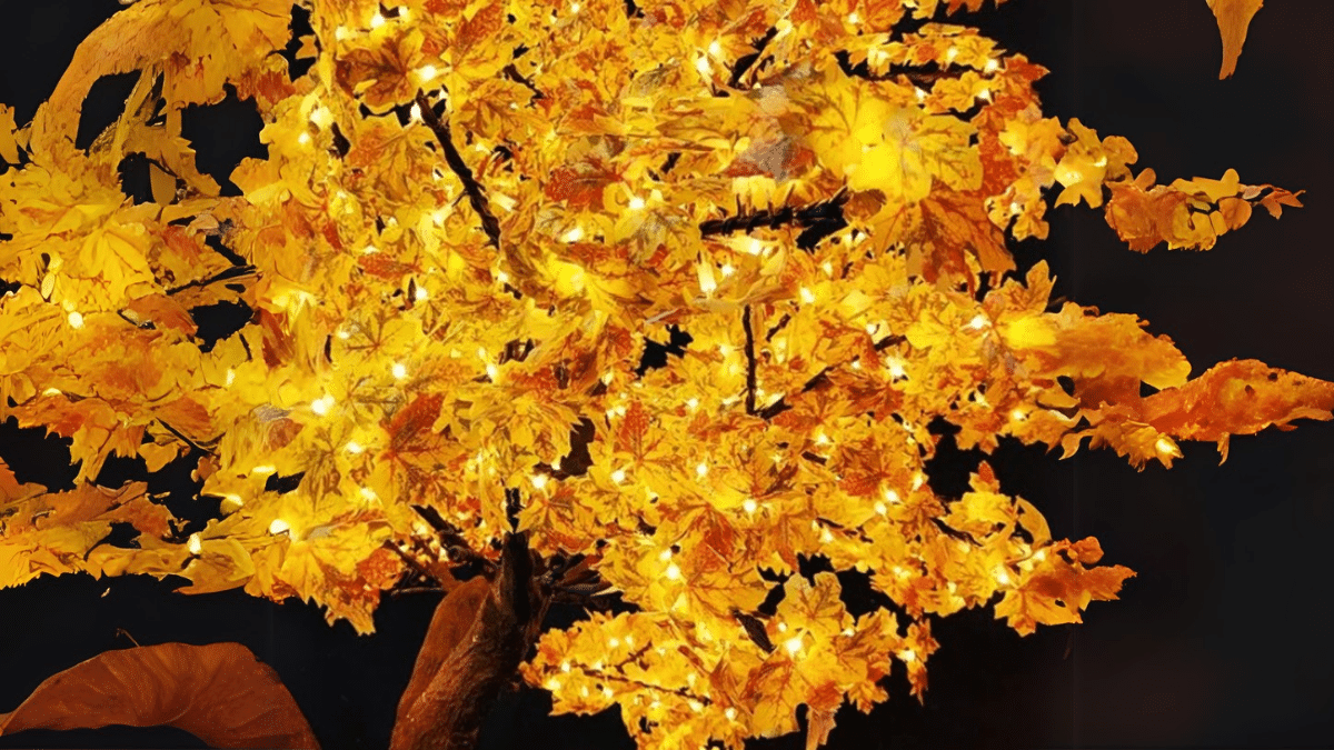 Transform Your Space with a Stunning LED Maple Tree – Shop Now!