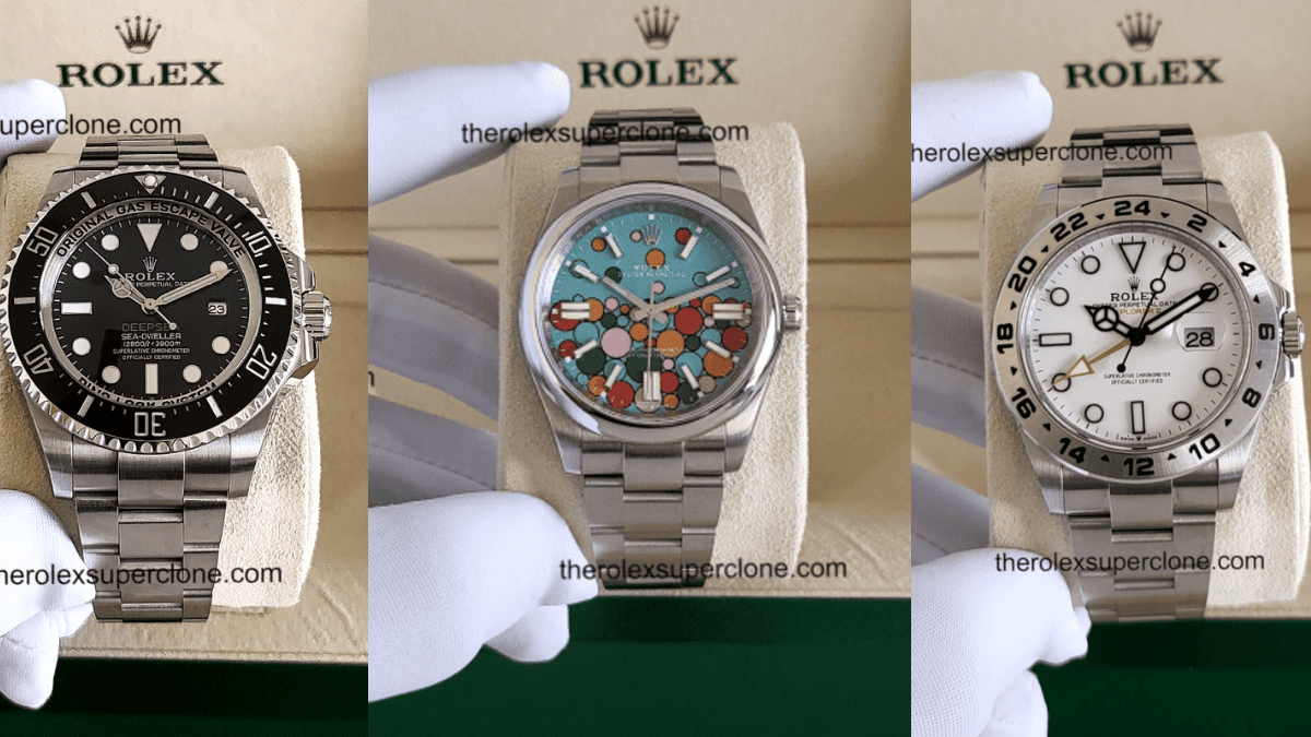 Rolex Super Clones: A Closer Look at the Newest Replica Revolution