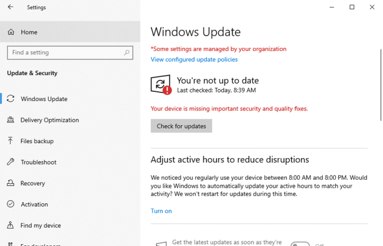 Fix Error 0x8096002a: The Extraction Operation Was Not Completed
