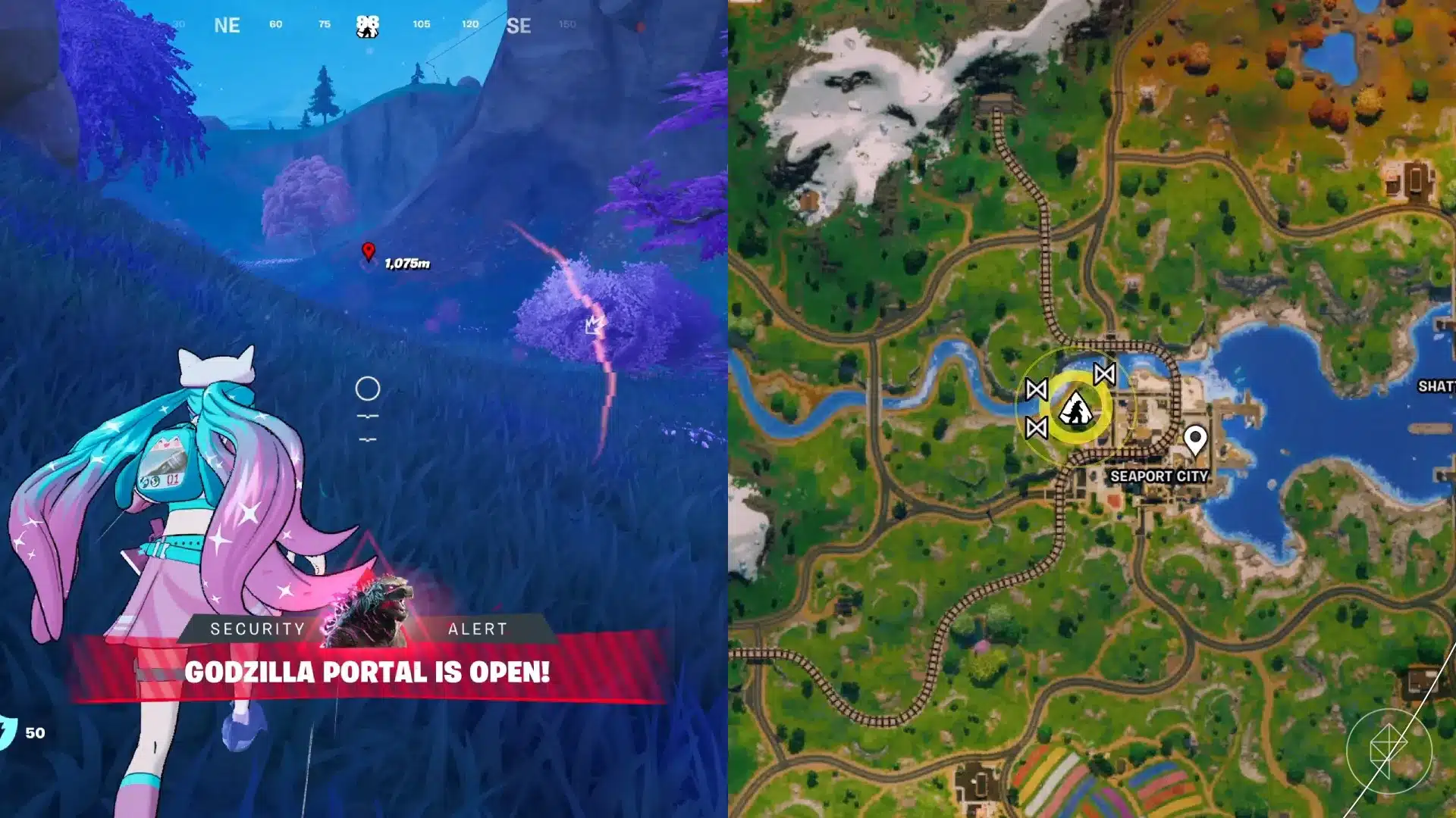 Gozilla Map Spawn: Explore Godzilla's Fortnite Appearances