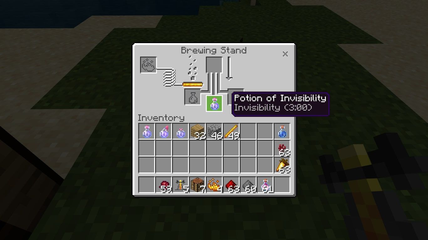Invisibility Potion Minecraft: Invisibility Potions in Minecraft
