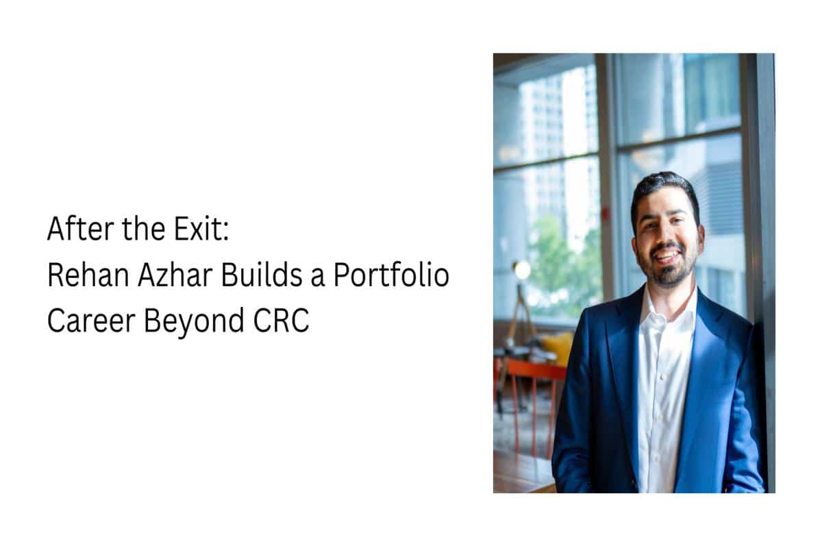 After the Exit: Rehan Azhar Builds a Portfolio Career Beyond CRC