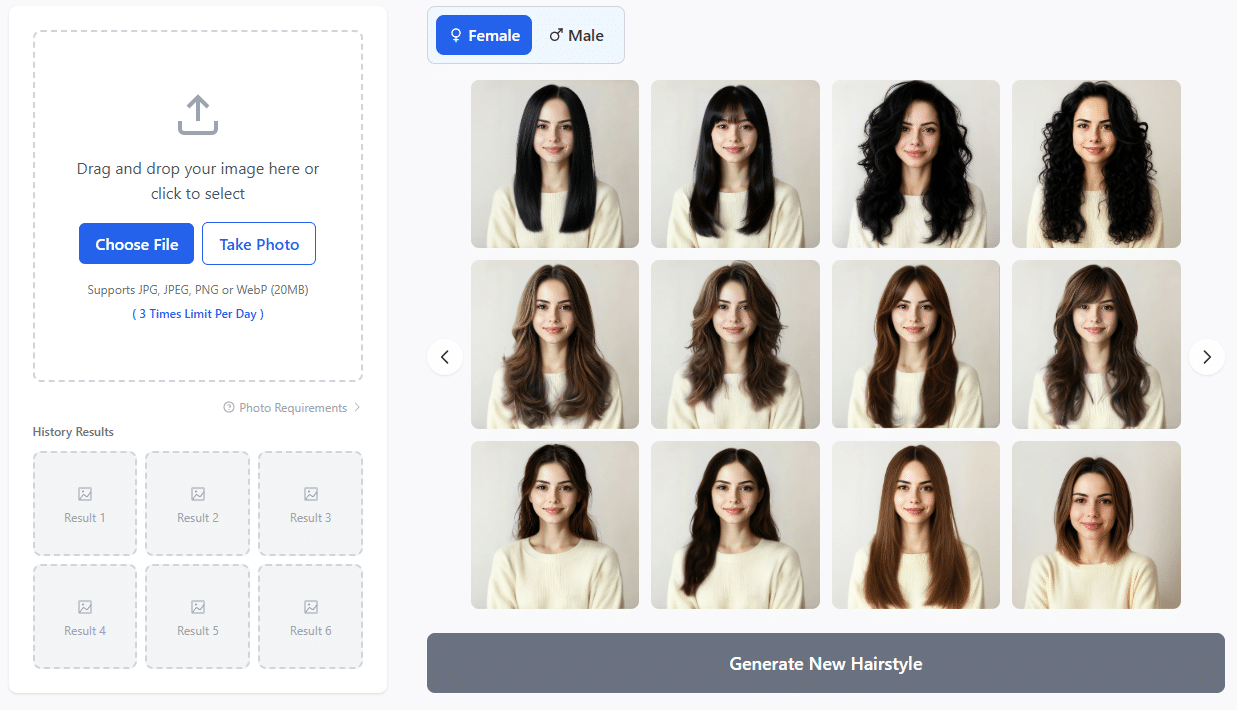 AI Hairstyle Changer: Transform Your Look Instantly with Artificial ...