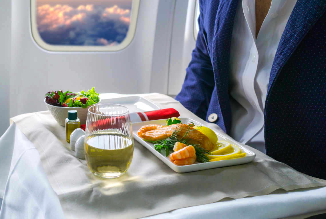 Gourmet at 30,000 Feet: How Las Vegas Private Jet Travelers Are ...