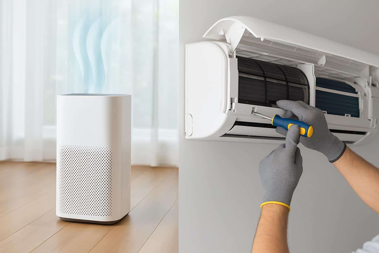 The Connection Between Indoor Air Purification and Regular AC Repair