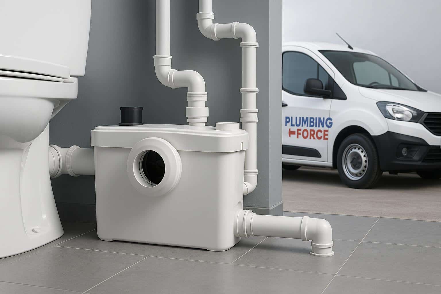 Saniflo Pump and Macerator Services by Plumbing Force
