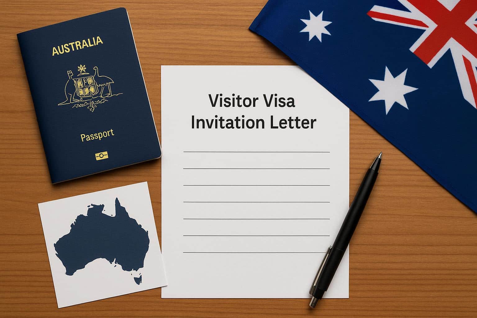 How to Write a Visitor Visa Invitation Letter for Australia: A Complete ...