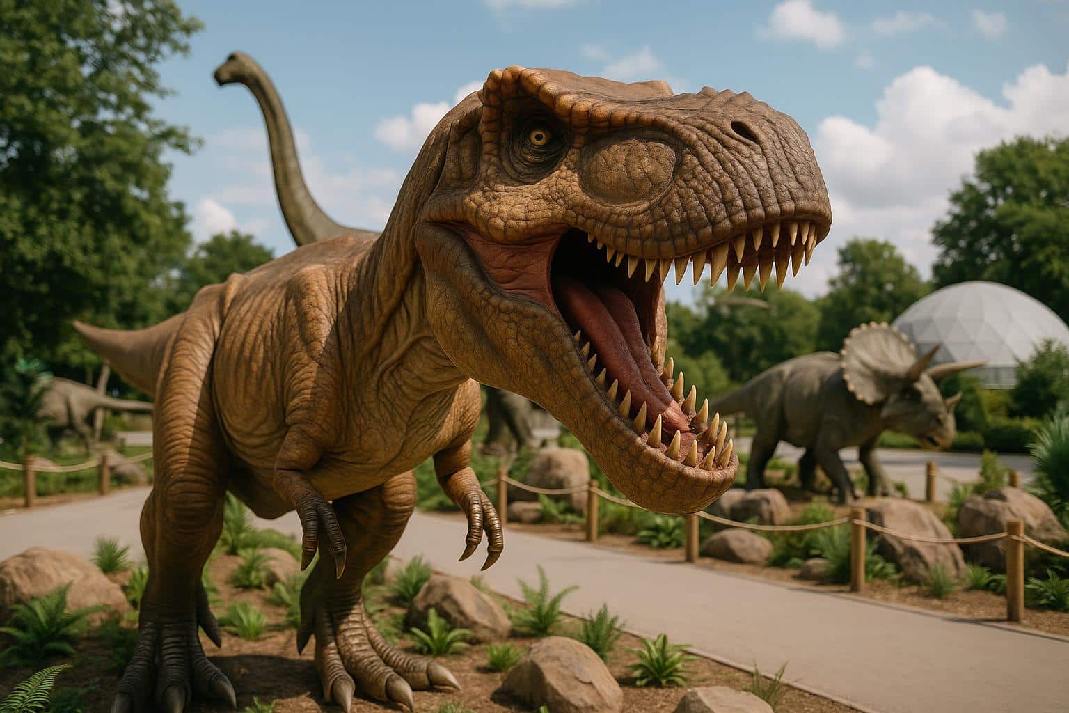 Animatronic Dinosaurs — The Attraction Upgrade Every Venue Type Can ...