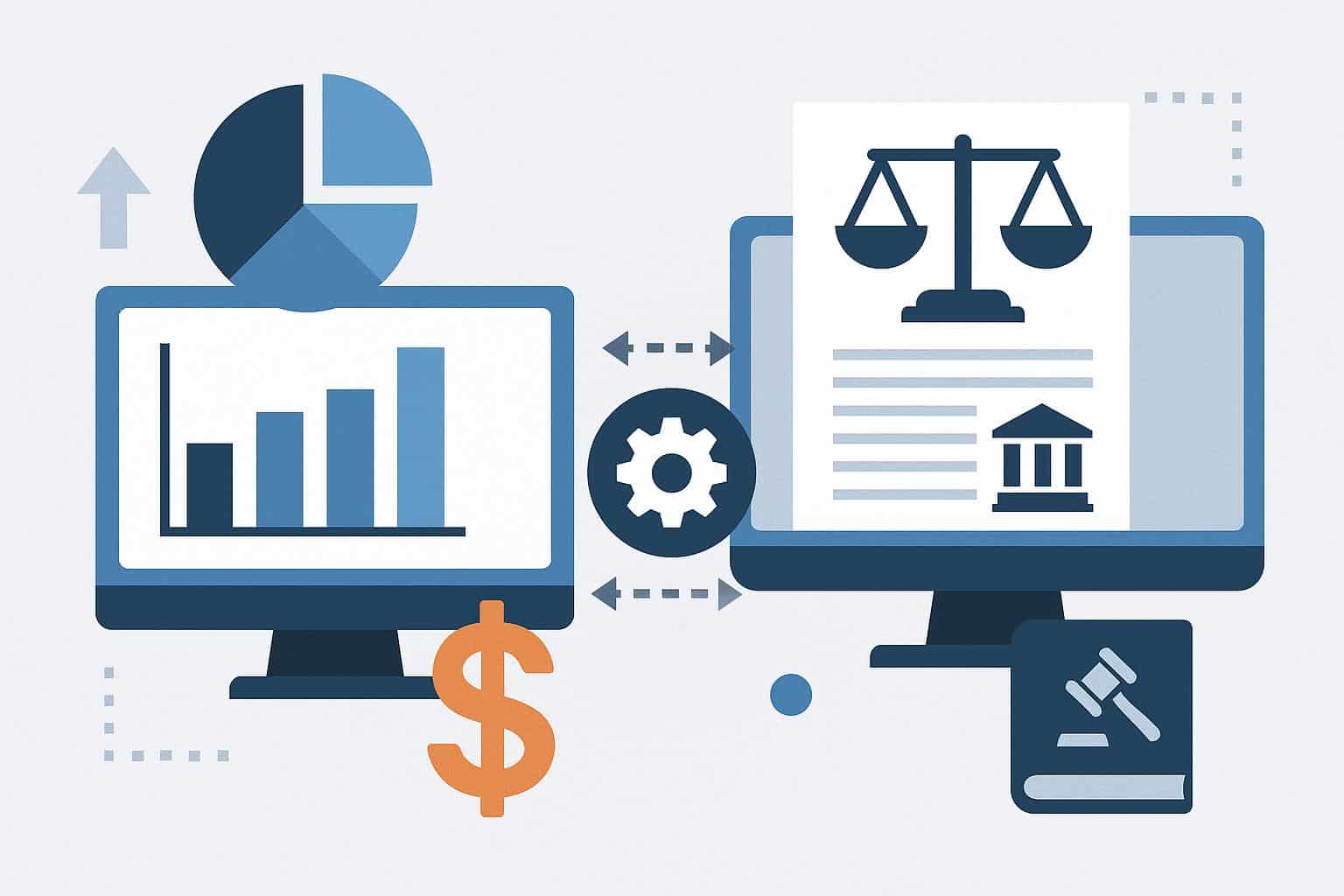 Legal practice management system that unites data and decisions
