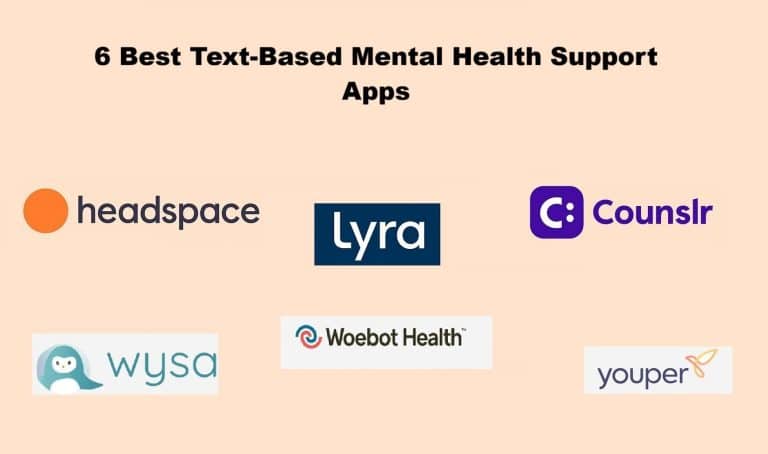 Top 6 Text-Based Mental Health Support Apps for Different Support Needs