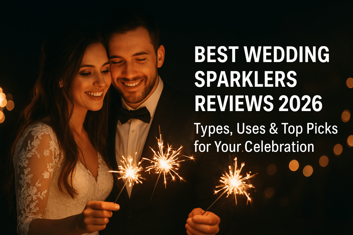 Best Wedding Sparklers Reviews 2026 | Top Types & Uses
