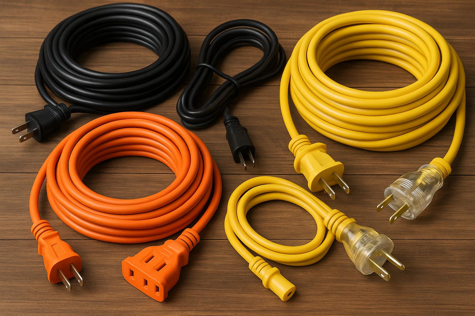 A Full Guide to Types of Extension Cords: Gauge, Applications, Length