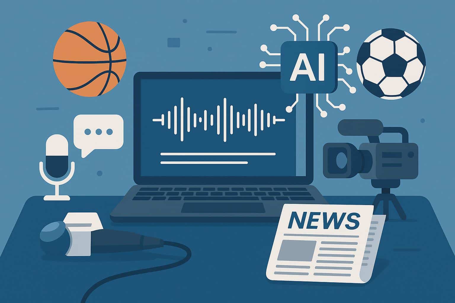 How AI Transcription Is Changing Sports Journalism