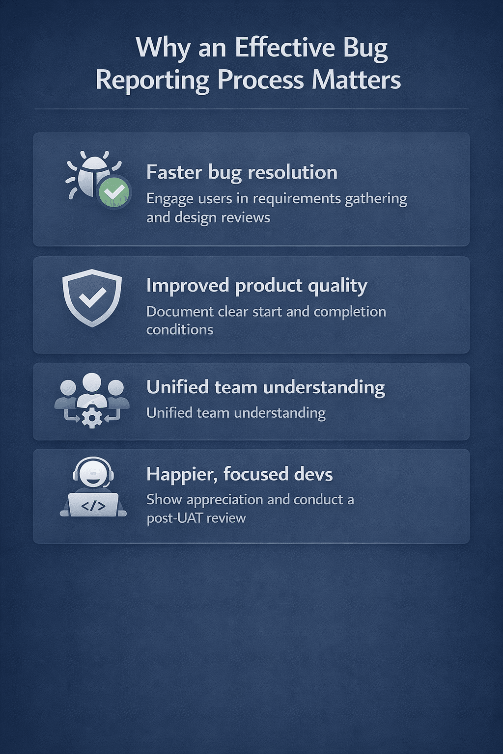 Best Practices to Improve Bug Reporting Process