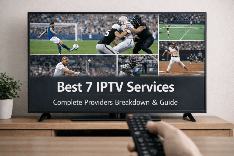 Best 7 IPTV Services: Complete Providers Breakdown & Guide