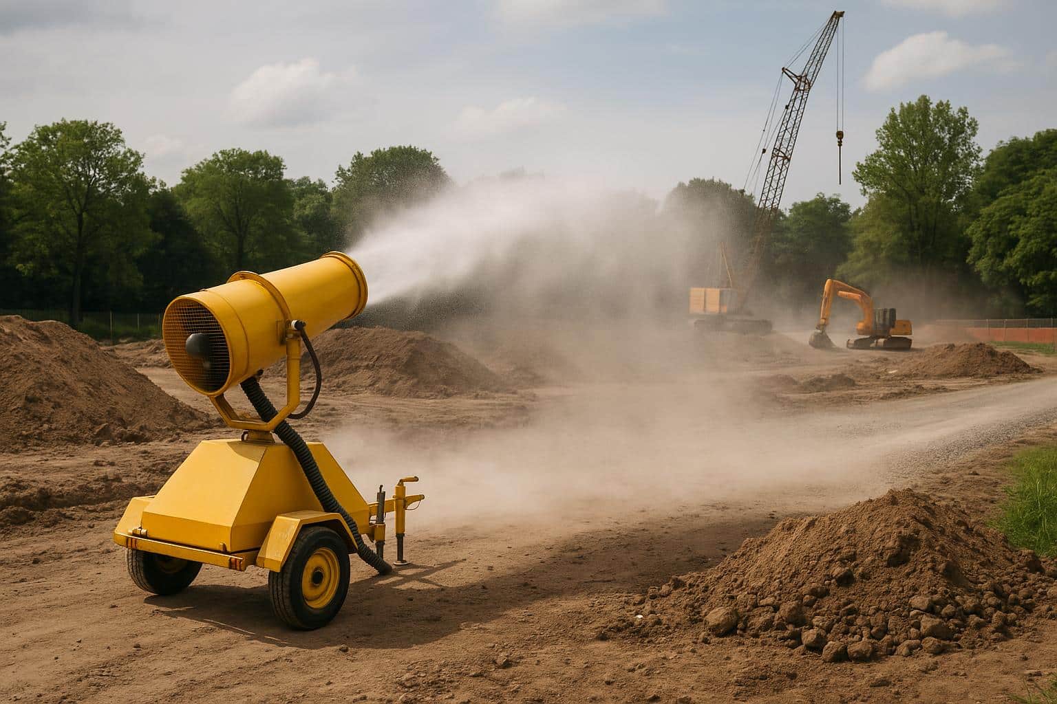 How to Control Dust on Construction Sites and Protect Surrounding Areas