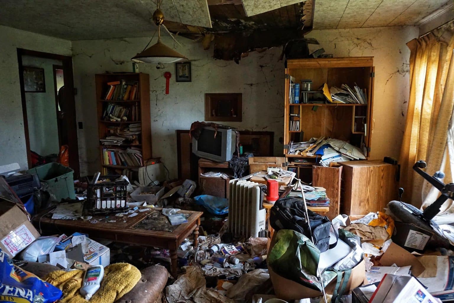 When Is a Hoarder's House Considered a Safety Hazard?
